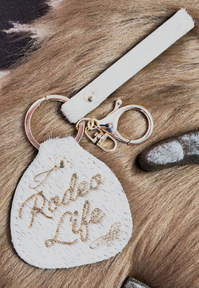 Rodeo Life Keychain – The Cactus Flower Accessories